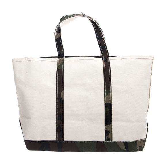 L.L. Bean | Bags | Rare Ll Bean Camo Tote Extra Large Ziptop | Poshmark